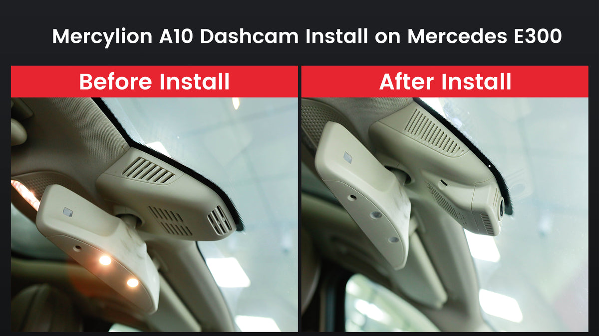 HOW TO INSTALL INTEGRATED DASHCAMS ON MERCEDES E300 2019 – Mercylion