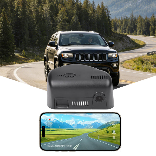 Mercylion OEM Style Dash Cams For Jeep Grand Cherokee 2014-2023 & JEEP