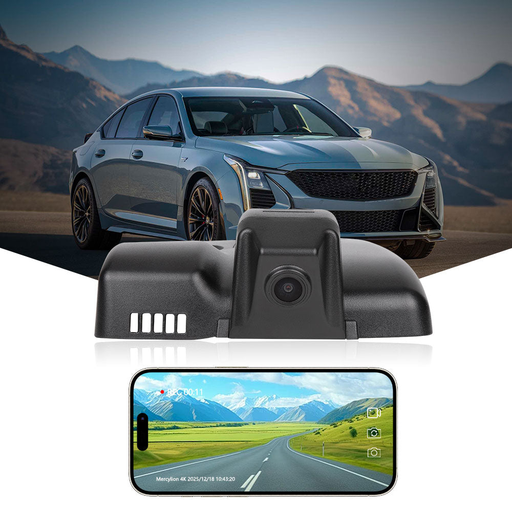 Mercylion G73-1 Dash Camera For Cadillac CT5 2019 2022 CT4-V 2021-2023