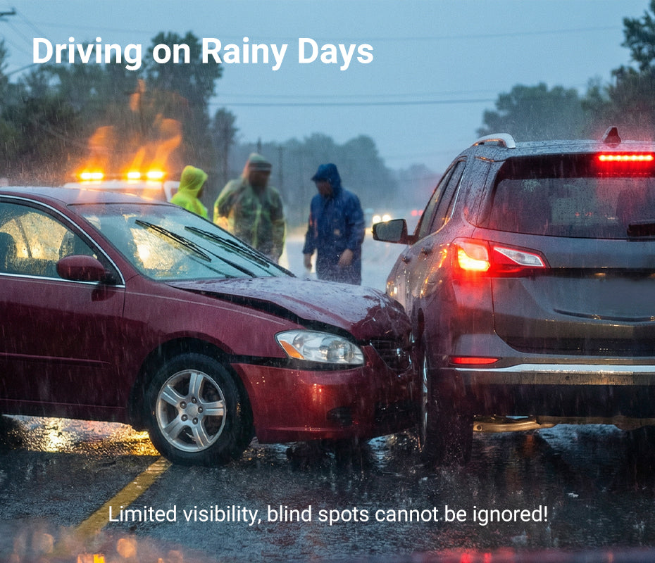 Mercylion Side View Camera Surveillance System, IP68 Waterproof Blind