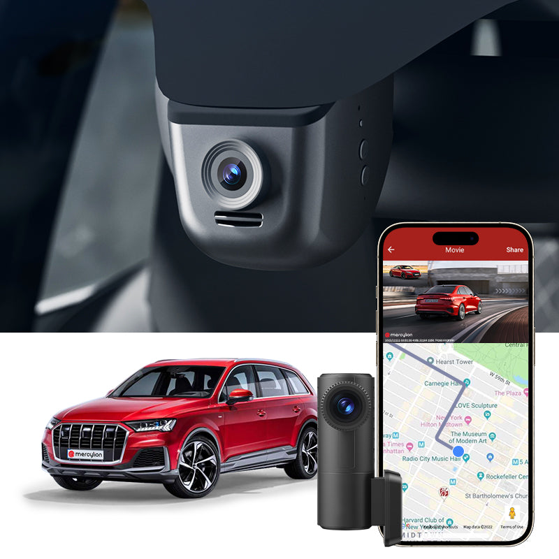 Mercylion A32 Dashcam for Audi A1 A3 A4L A5 A6 Q3 Q5 Q7 E-tron Q8 S3 S